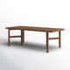 Meriwether Rectangular Solid Wood Dining Table | Birch Lane